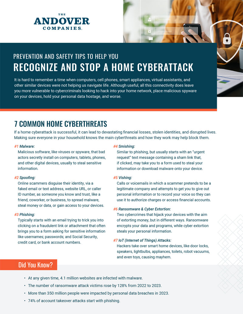 How to Recognize and Stop a Cyberattack on Your Home & Family