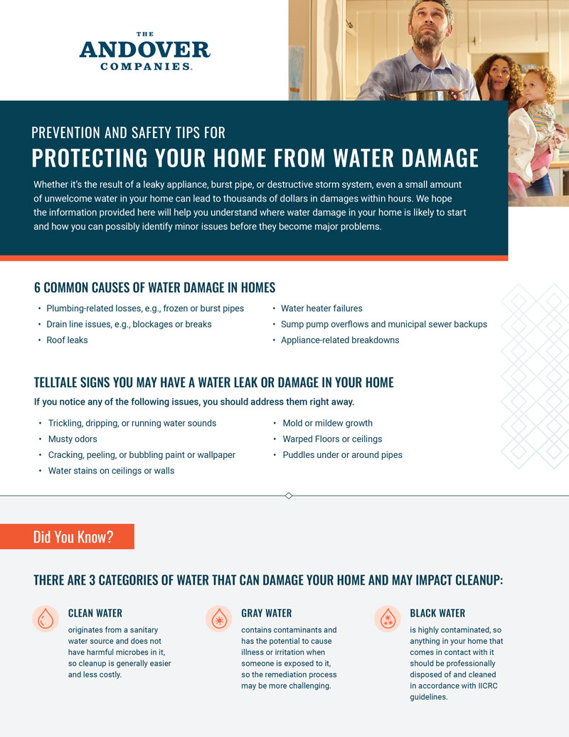 How to Prevent Water Damage in Your Home