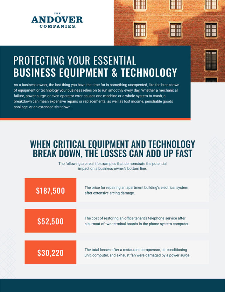 Equipment Breakdown Coverage - The Andover Companies