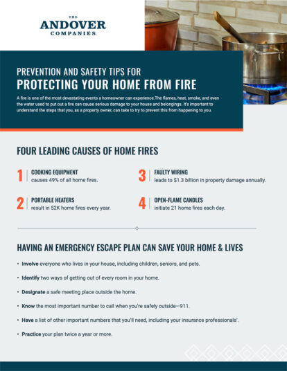 Downloadable Insurance Information Sheets - The Andover Companies